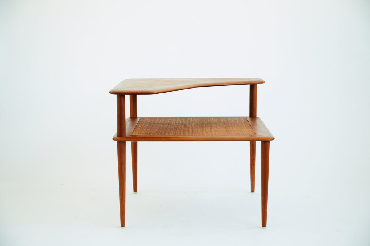 Teak Minerva Side Table by Peter Hvidt and Orla Mølgaard-Nielsen – Studio Nordic