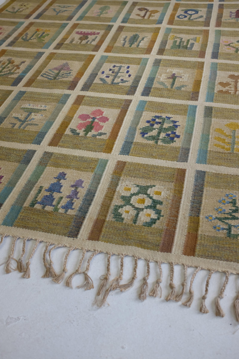 Rare Vintage Swedish Rug by Magnhild Lundsten in the style of Märta ...